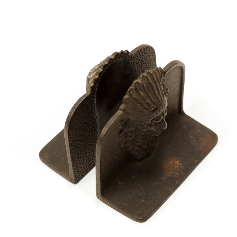 Cast Iron Indian Chief Bookends - Etsy