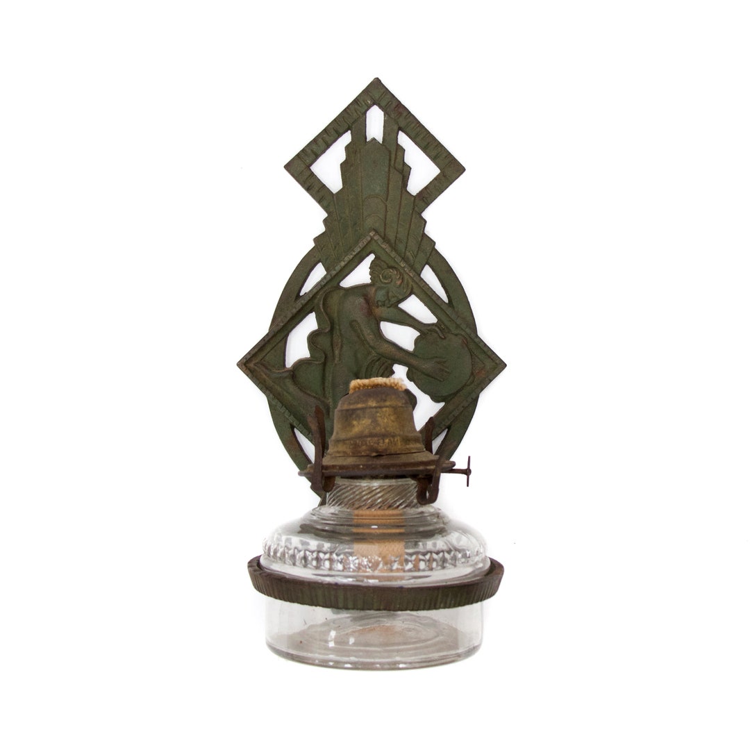 Art Deco Cast Iron Wall Sconce Bracket - Etsy