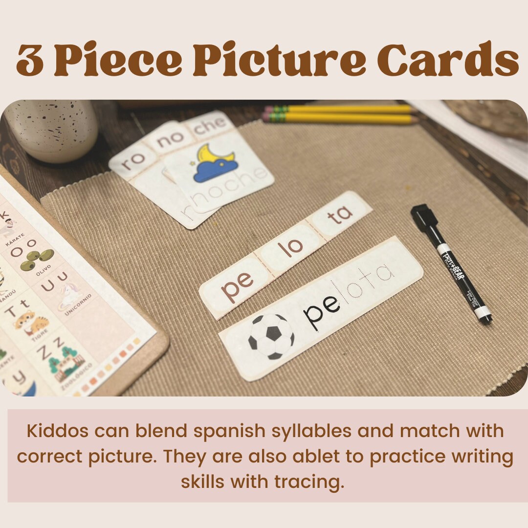 Palabras Con Silabas "bundle", Spanish Syllables, Bilingual Resources ...