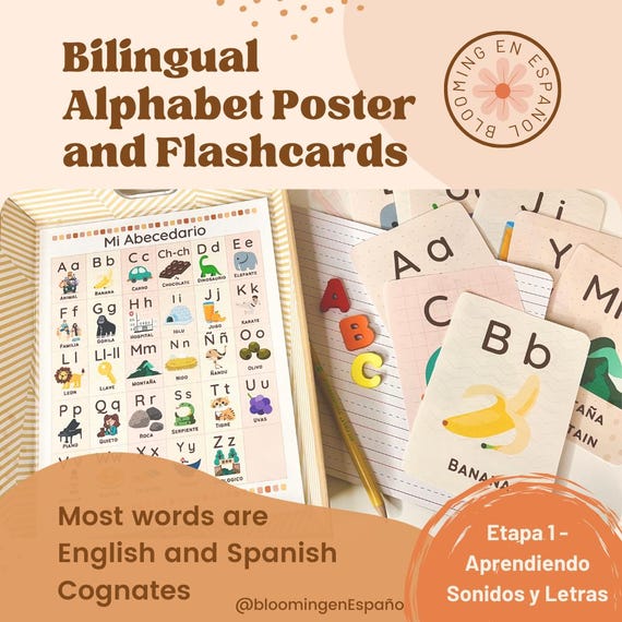 Alphabet Spanish Cognates