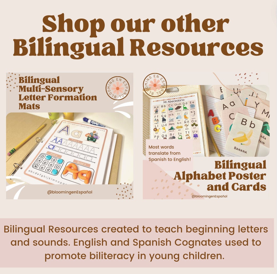 Palabras con silabas A E I O, Sílabas en español, Recursos bilingües ...