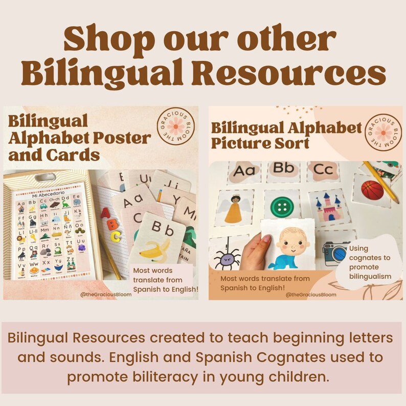 Bilingual Multi-sensory Letter Tracing Mat Spanish Letter - Etsy