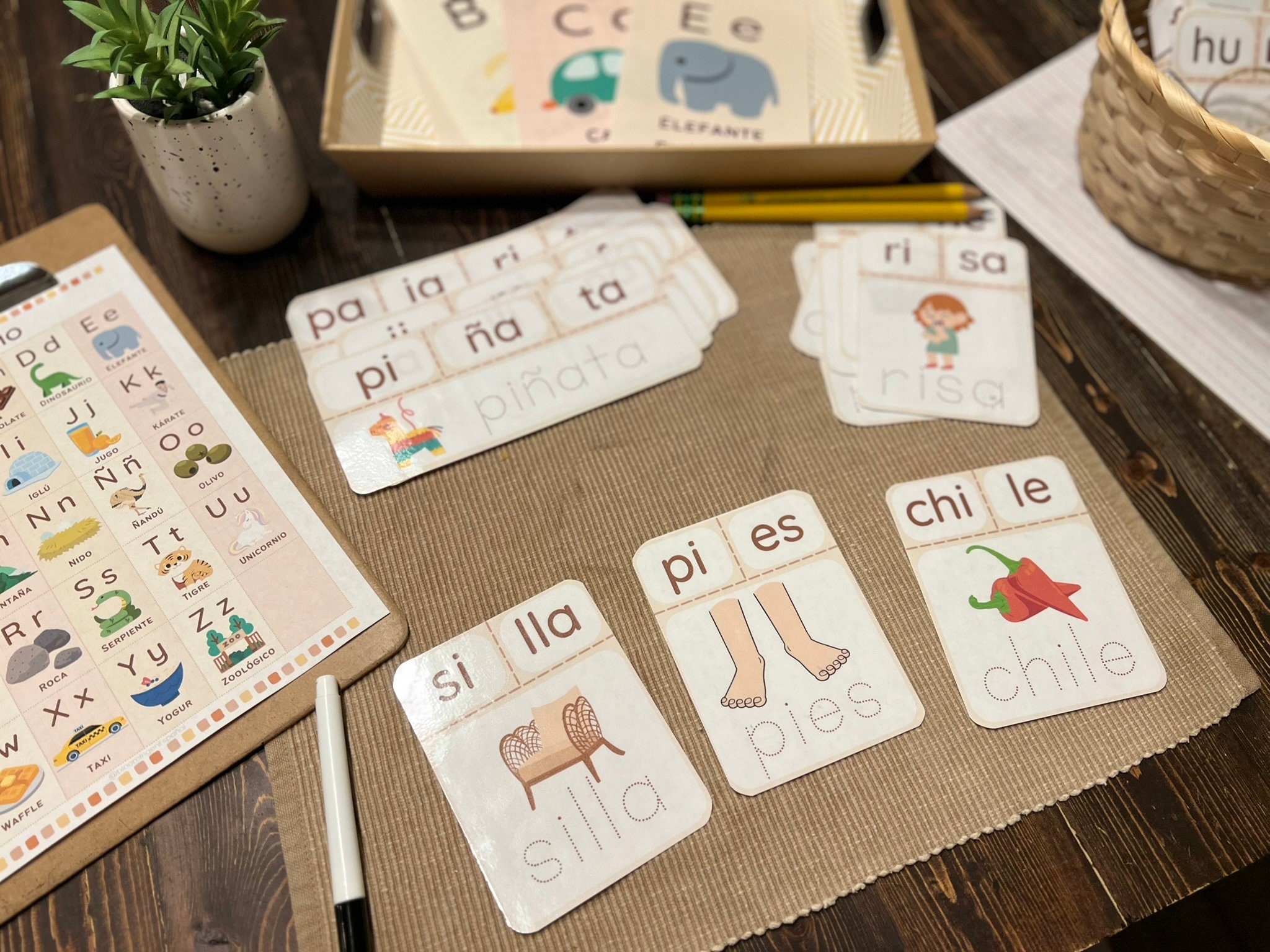 Palabras con Silabas A E I, Sílabas en español, Recursos bilingües ...