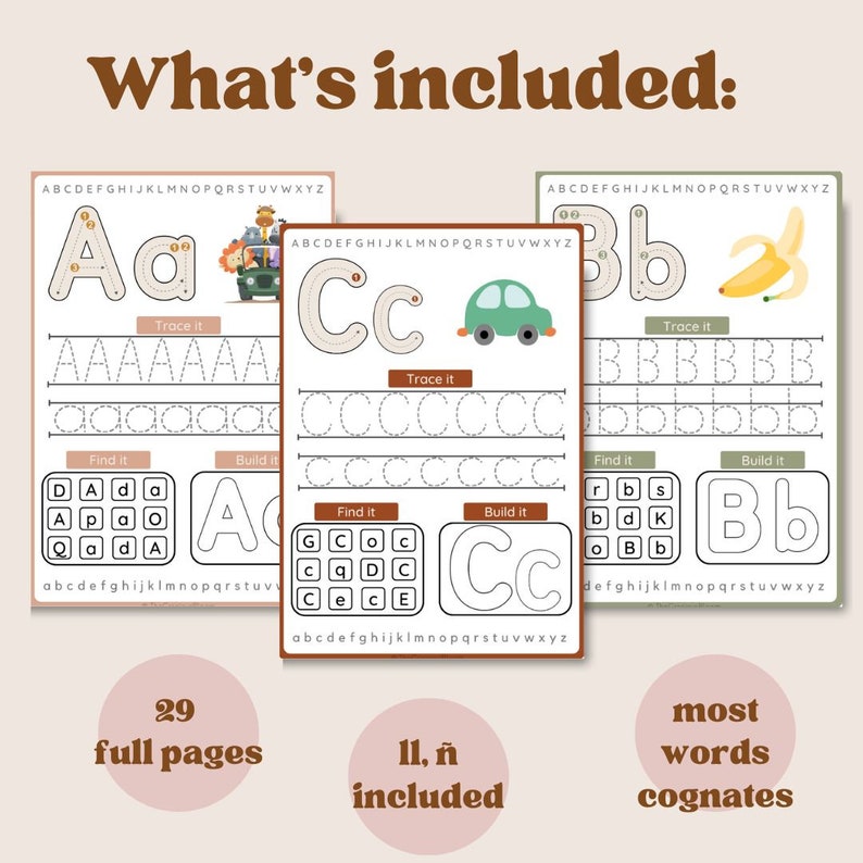 Bilingual Multi-sensory Letter Tracing Mat Spanish Letter - Etsy