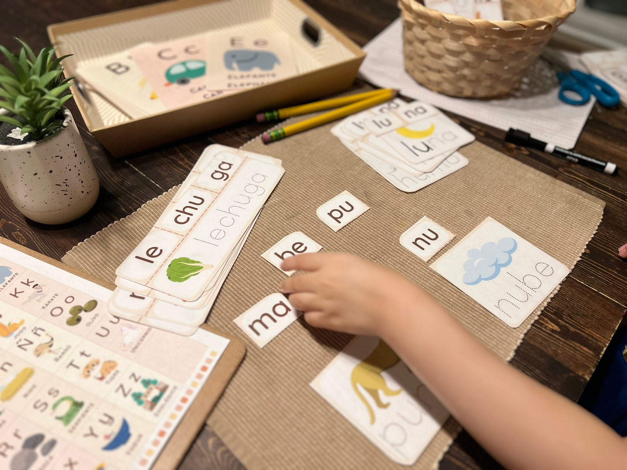 Palabras Con Silabas A E I O U, Spanish Syllables, Bilingual Resources ...