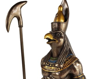 Horus Bronze Statue - Etsy