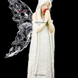 9 1/2 Inch Anne Stokes ONLY LOVE REMAINS Guardian Angel Fairy Statue ...