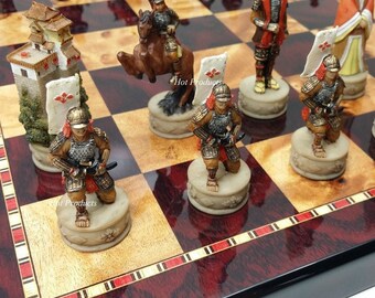 Samurai Chess Set - Etsy