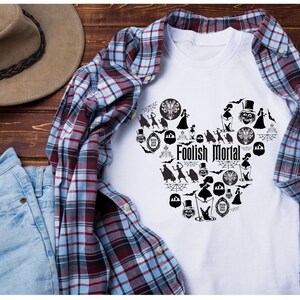 Foolish Mortal SVG PNG JPG Digital Cut File Haunted Mansion Disneyworld ...