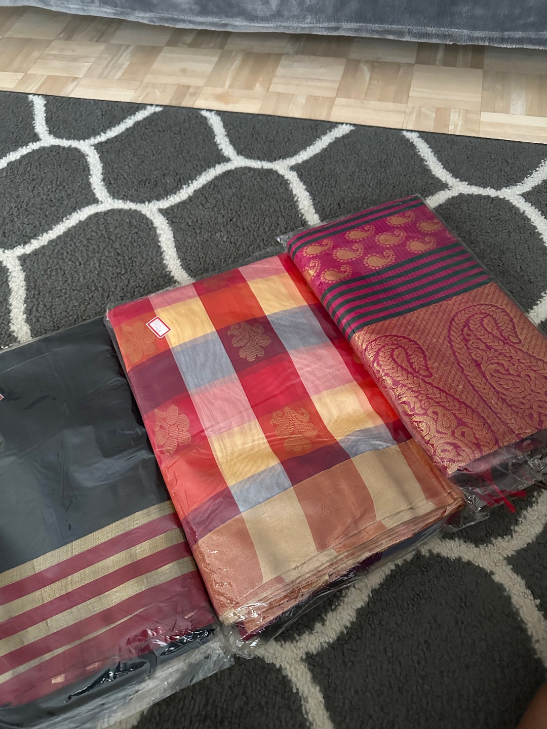 3 South Indian / Sri Lankan Sarees Bundle. - Etsy UK
