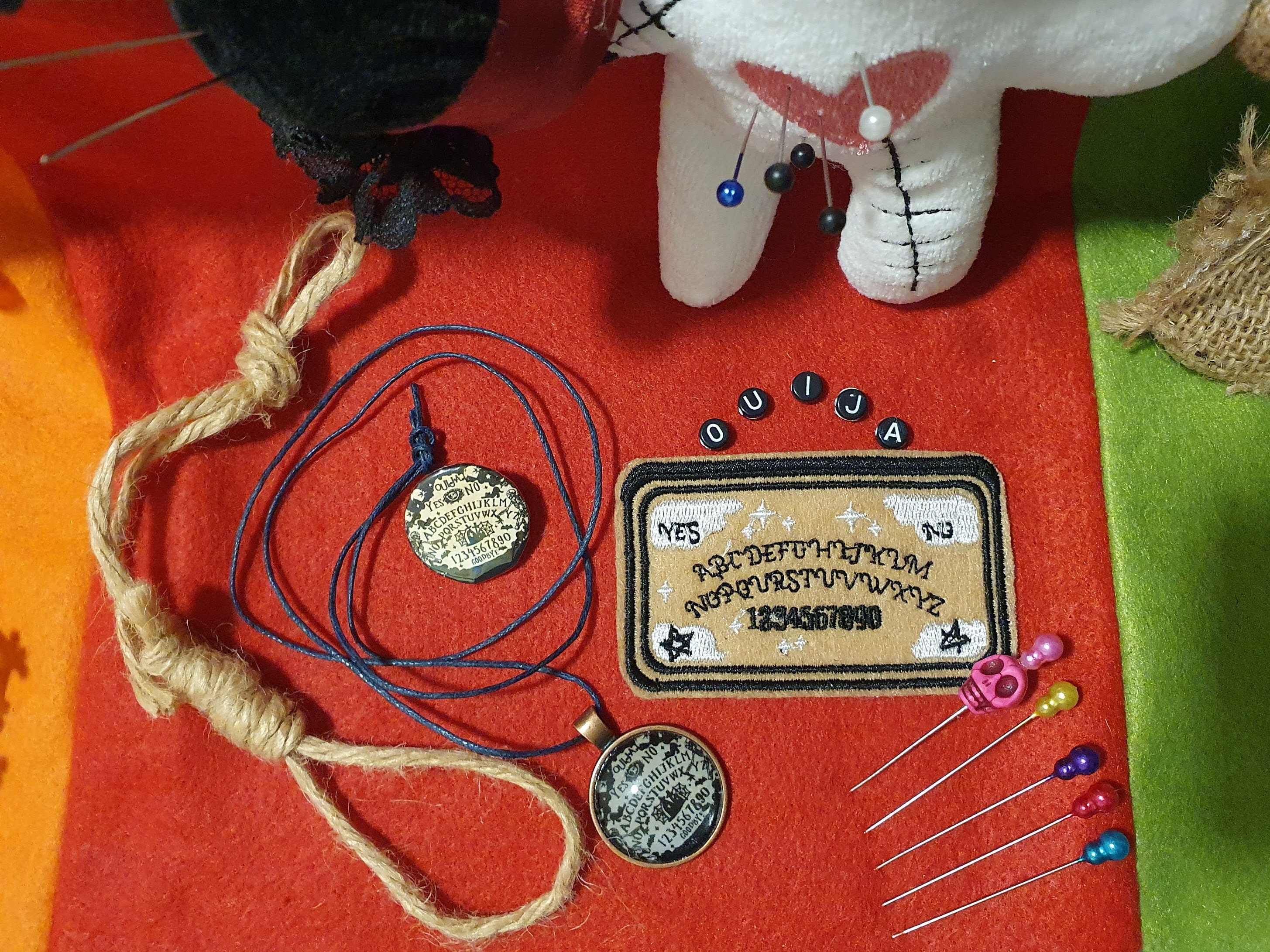 Doll Embroidered Voodoo Doll new Color/font Selectable with Accessories ...