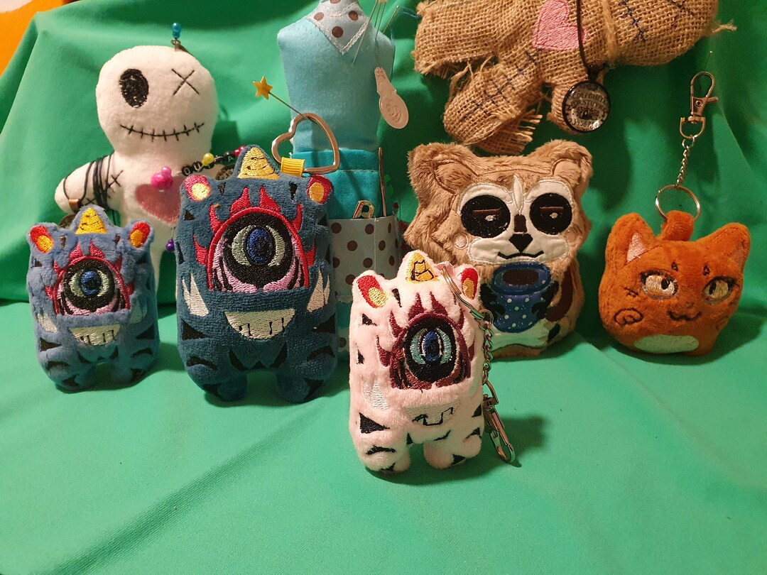 Worry Monster "minime" Cuddly Monster, Worry Eater, Encourager, School ...