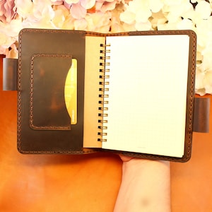 Leather Journal Planner Pattern, Leather A6 Notebook Cover / PDF, SVG ...