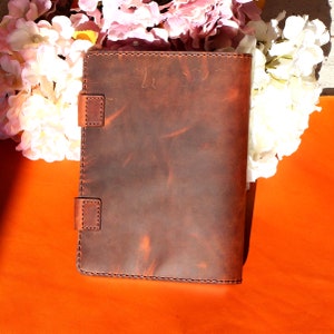 A5 Leather Notebook Cover /A4 and Us Letter PDF/ SVG / DXF Leather ...