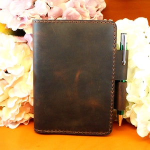 Leather Journal Planner Pattern, Leather A6 Notebook Cover / PDF, SVG ...