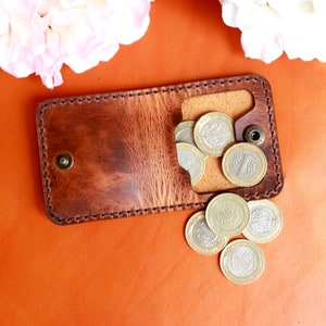 Minimalist Leather Coin Pouch Pattern PDF, SVG, Coin Purse Template Pdf ...