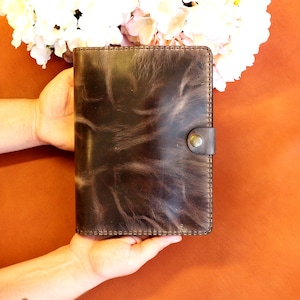 Leather A5 Notebook Cover Pattern: Journal Planner (PDF, SVG, DXF) - Etsy