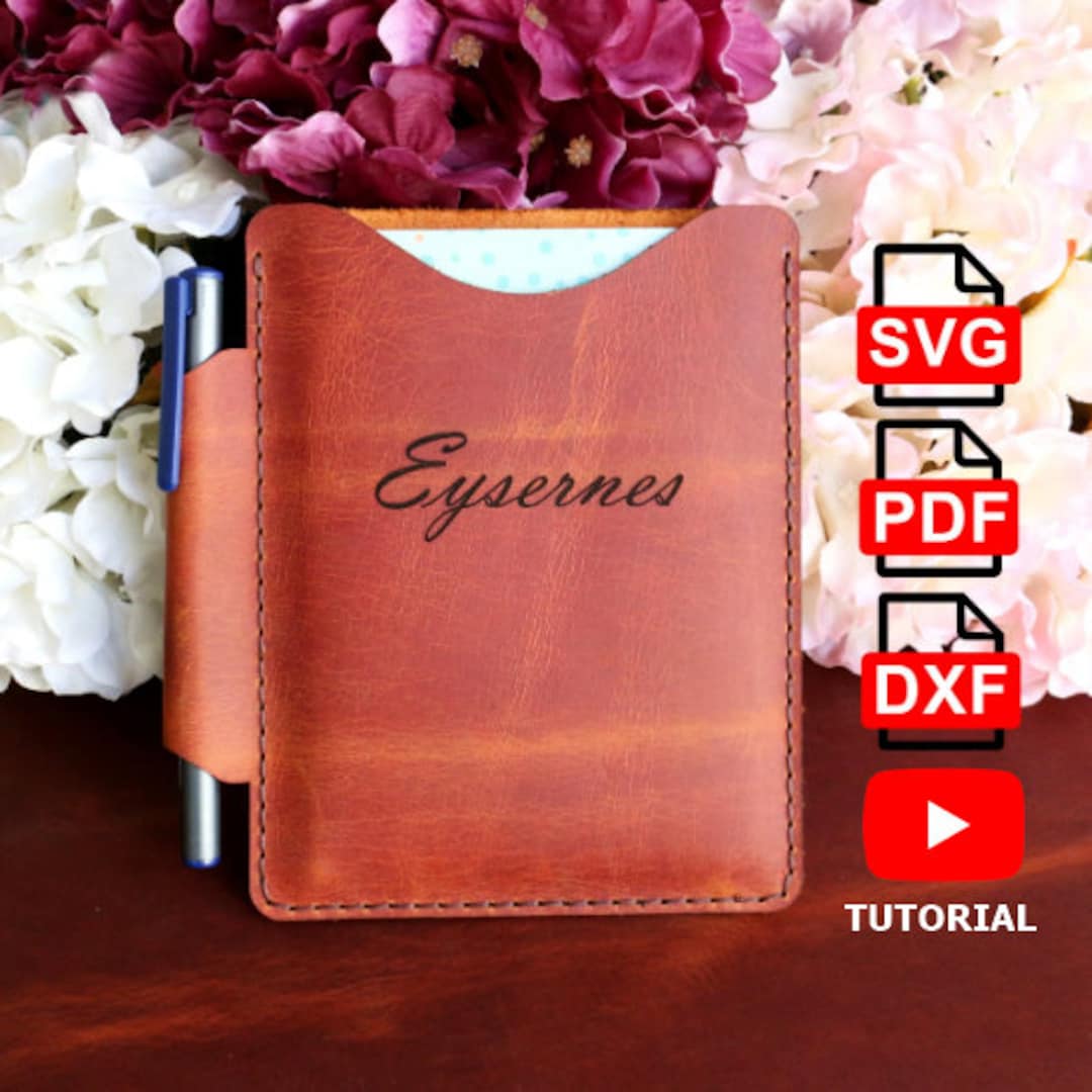 Leather A6 Notebook Case Template, Journal Planner Pattern,a4 and Us ...