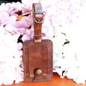 Leather Luggage Tag Template: Laser Cut Pattern (PDF, SVG, DXF) - Etsy