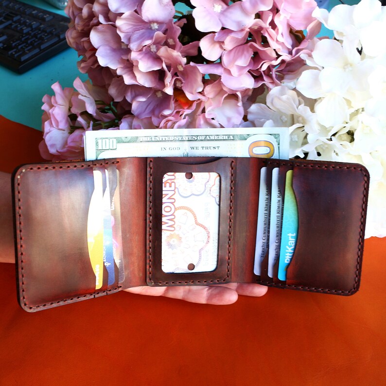 Leather Long Wallet Pattern (PDF, SVG, DXF) + Tutorial Video - Etsy