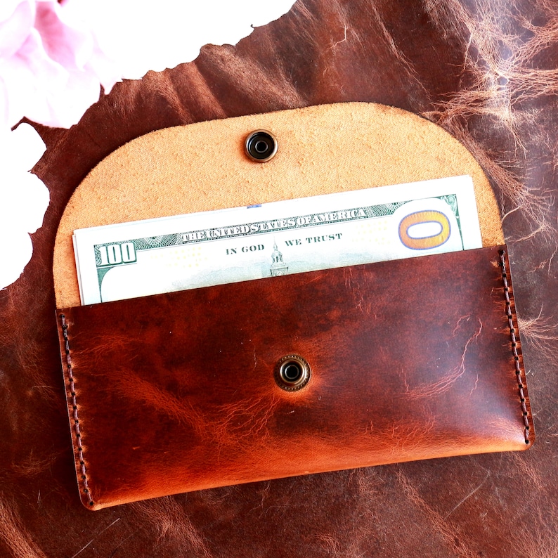 Leather Wallet Pattern /leather Envelope Wallet Template /A4 and Us ...