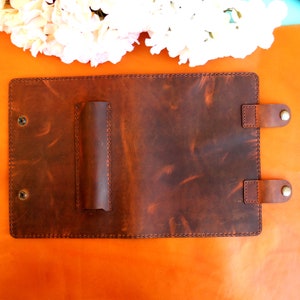 A5 Leather Notebook Cover /A4 and Us Letter PDF/ SVG / DXF Leather ...