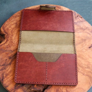 Leather Passport Case Pattern, Leather Passport Cover Template, /A4 and ...