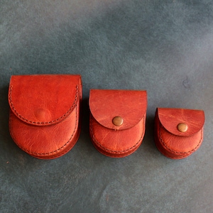 Leather Coin Pouch Template: PDF, SVG, DXF Pattern (laser Cut Ready) - Etsy