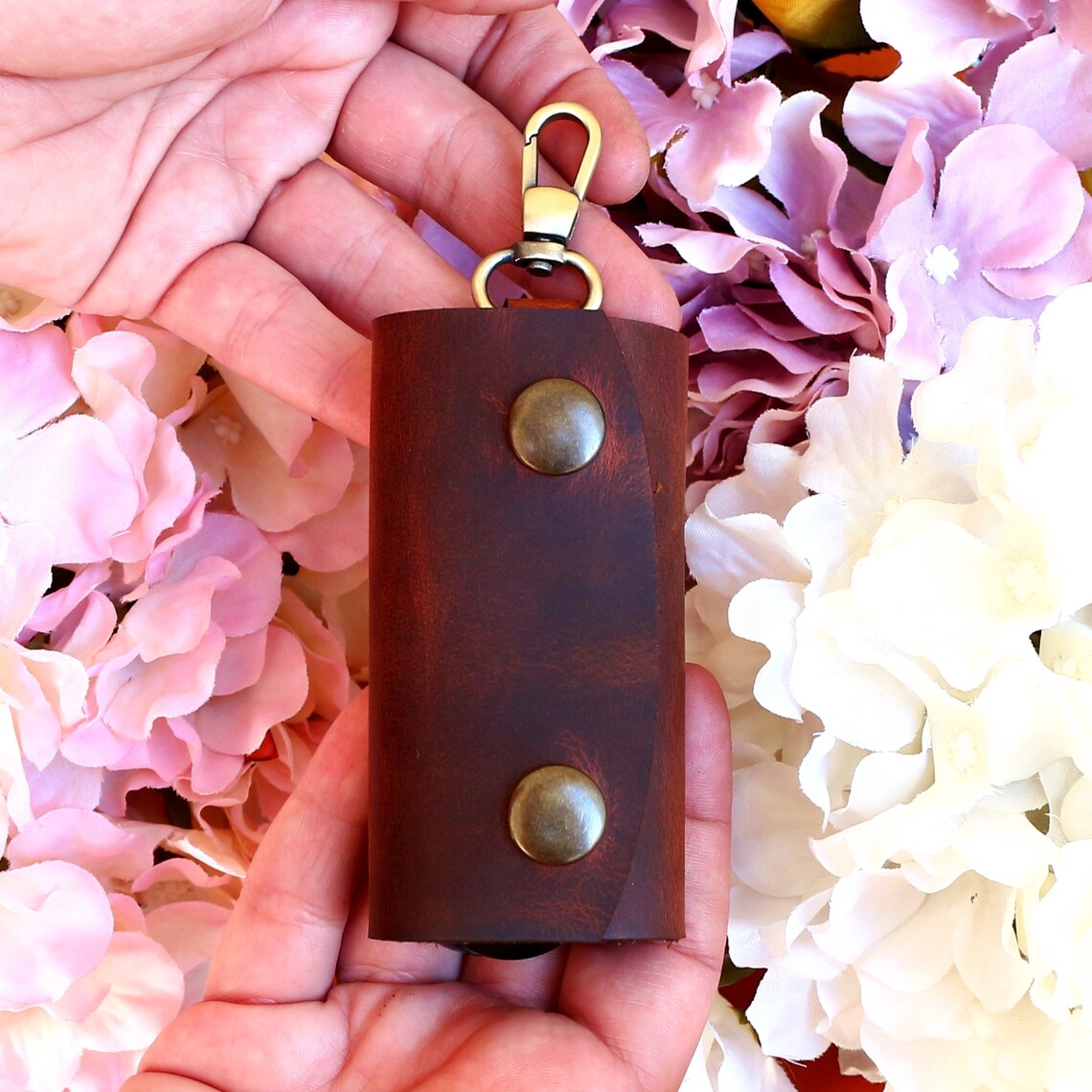 Leather Key Holder Template, Seamless Key Pouch (PDF, SVG, DXF) - Etsy