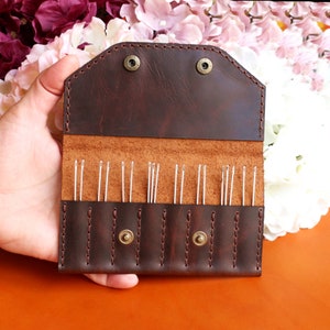 Leather Needle Case PDF, SVG and DXF Pattern, Leather Diy, (laser Cut ...