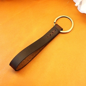 Leather Keychain Template: Key Fob Pattern (PDF, SVG, DXF) - Etsy