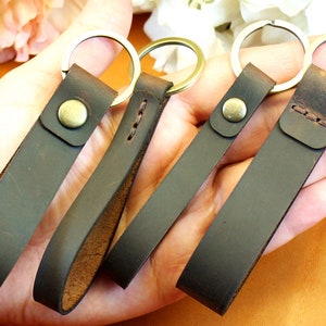 Leather Keychain Template: Key Fob Pattern (PDF, SVG, DXF) - Etsy