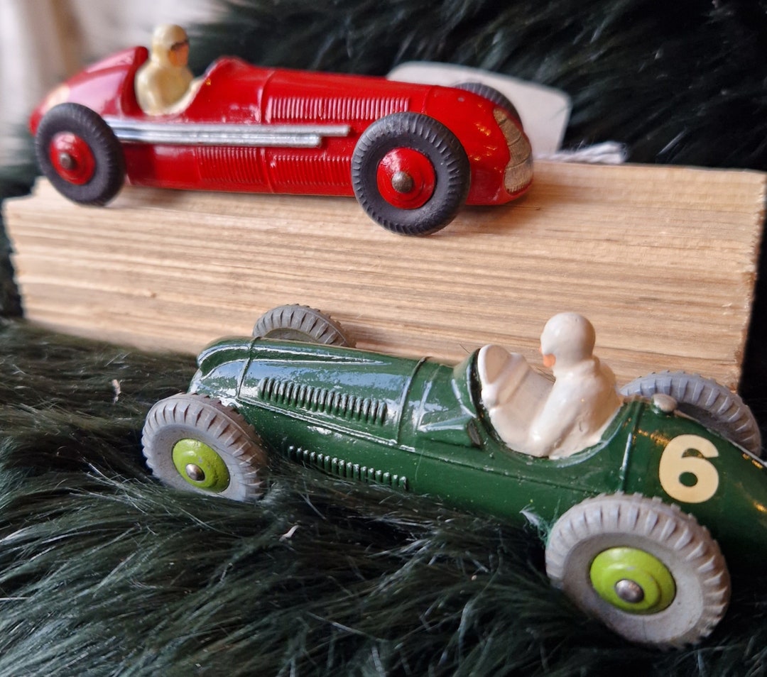 Two Dinky Cars, 23G Cooper- Bristol and 232 Alfa Romeo. Repainted. - Etsy