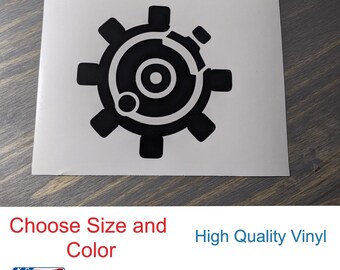 Bolt Face Decal - Etsy