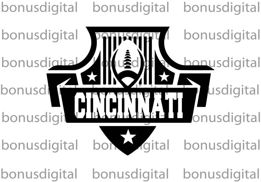 Cincinnati SVG, PNG, PDF, Eps, Ai Instant Download Cutting Files Cricut ...