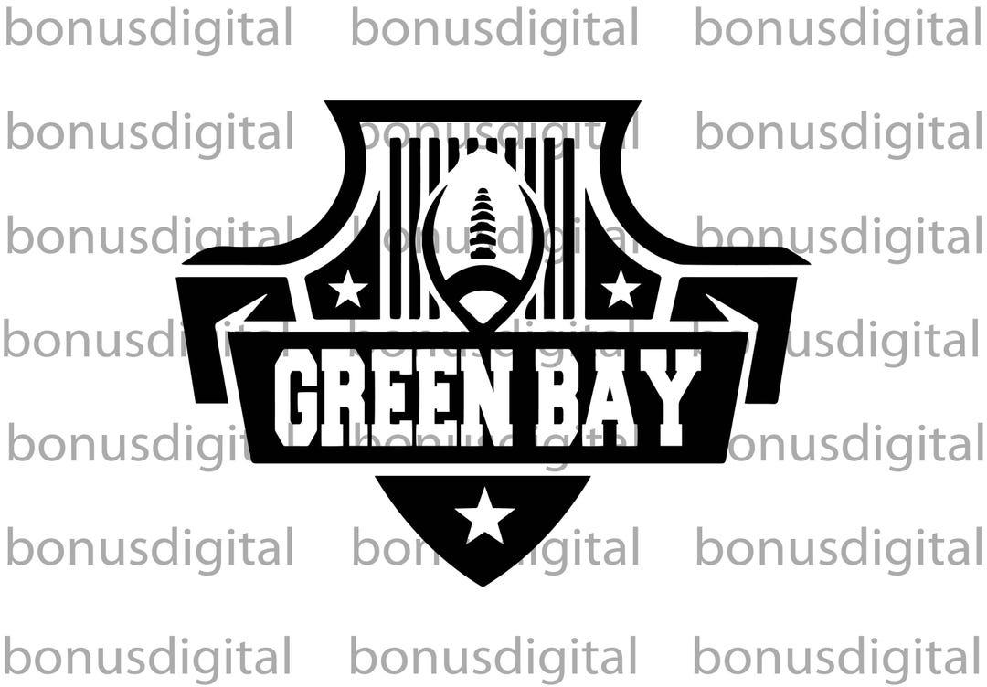 Green Bay, SVG, PNG, PDF, Eps, Ai Instant Download Cutting Files Cricut ...