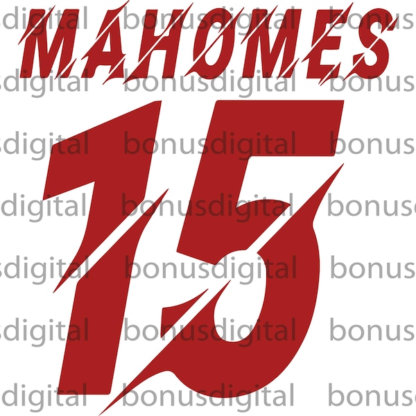 Patrick Mahomes Clipart - Etsy