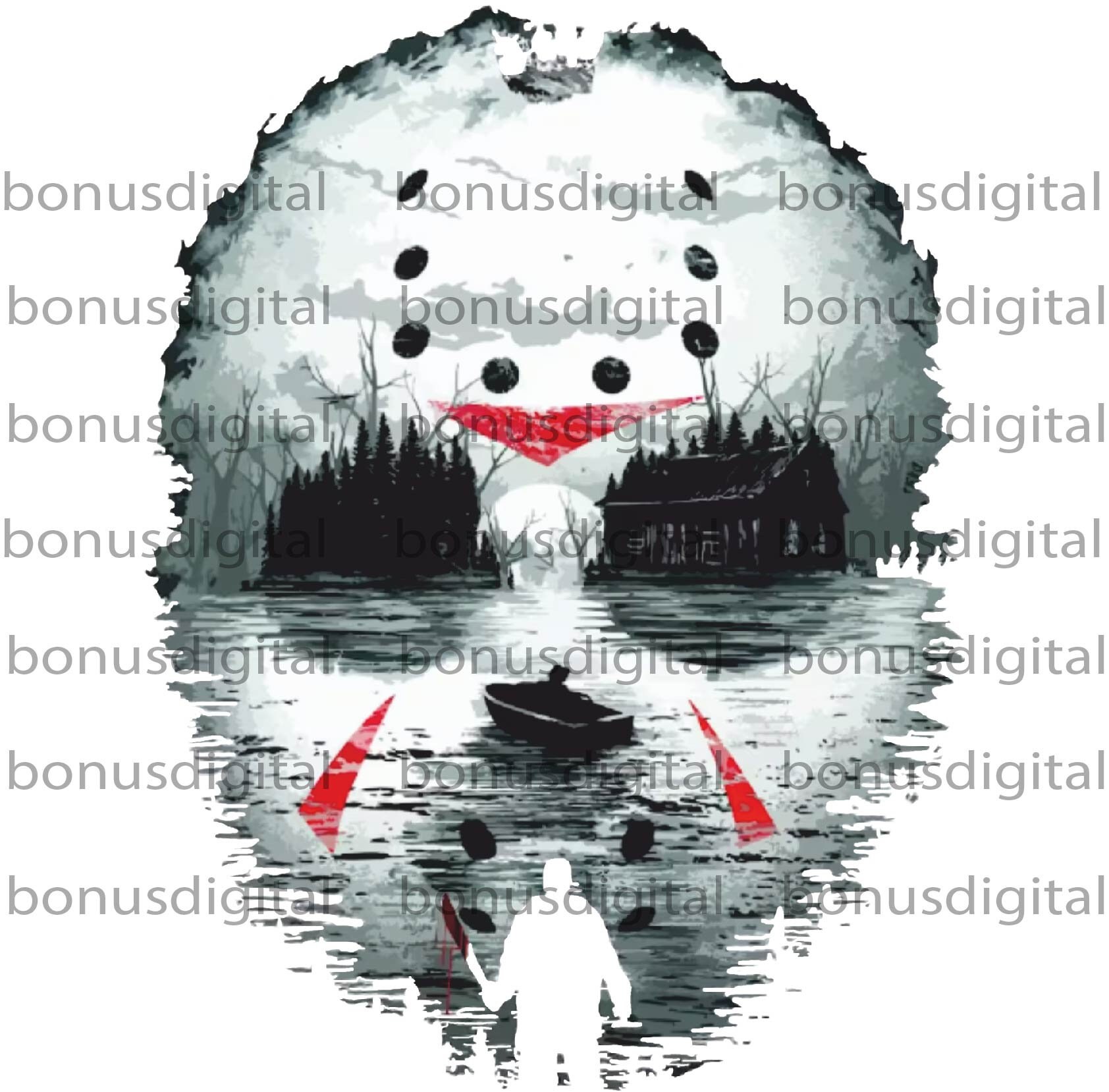 Jason Voorhees, Friday the 13th PNG, Horror Movie Character, Camp Cook ...