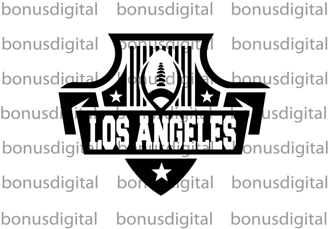 Los Angeles SVG, PNG, PDF, Eps, Ai Instant Download Cutting Files ...