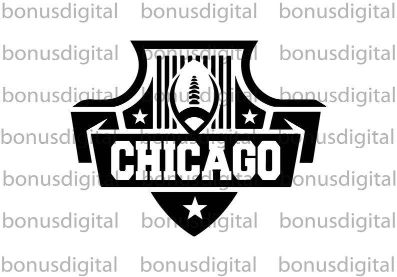 Chicago SVG, PNG, PDF, Eps, Ai Instant Download Cutting Files Cricut ...