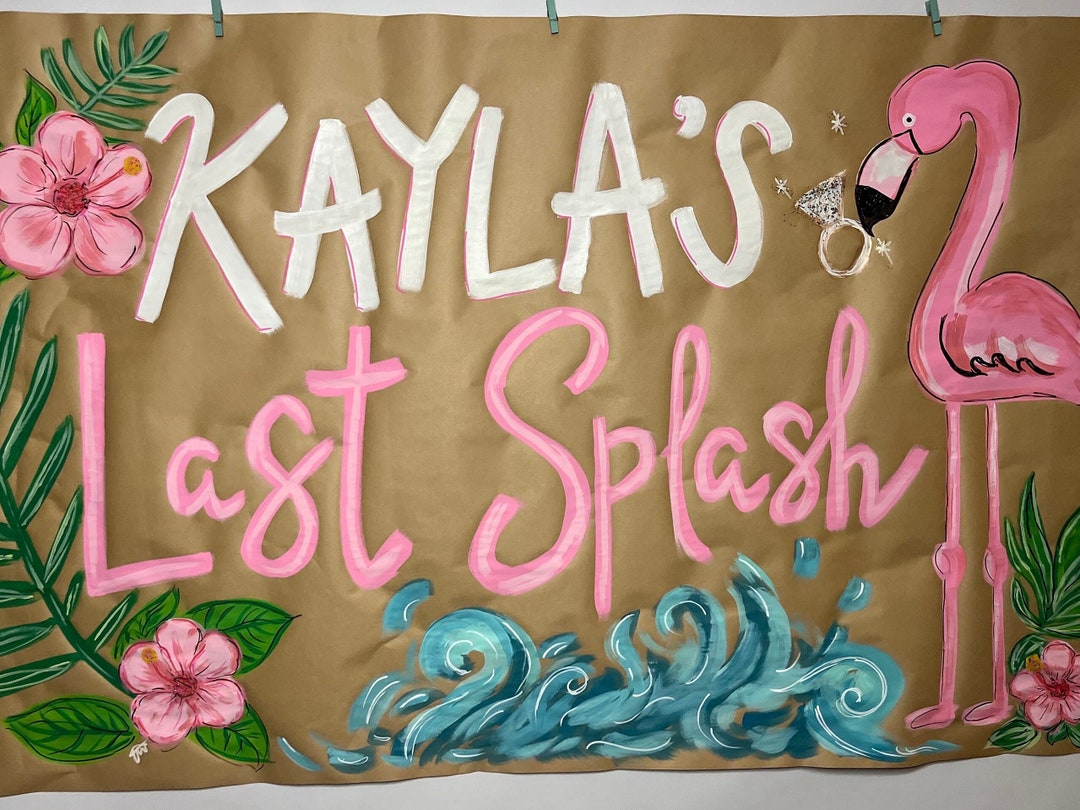 Custom Bachelorette Party Banner Hand-painted - Etsy