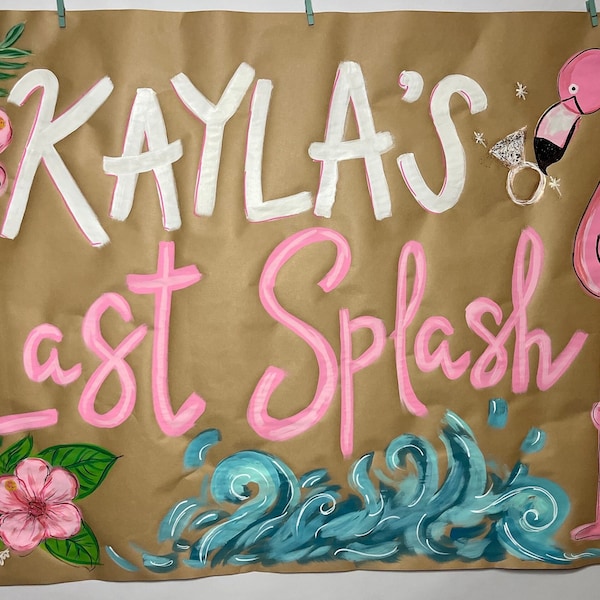 Paint Party Banner - Etsy