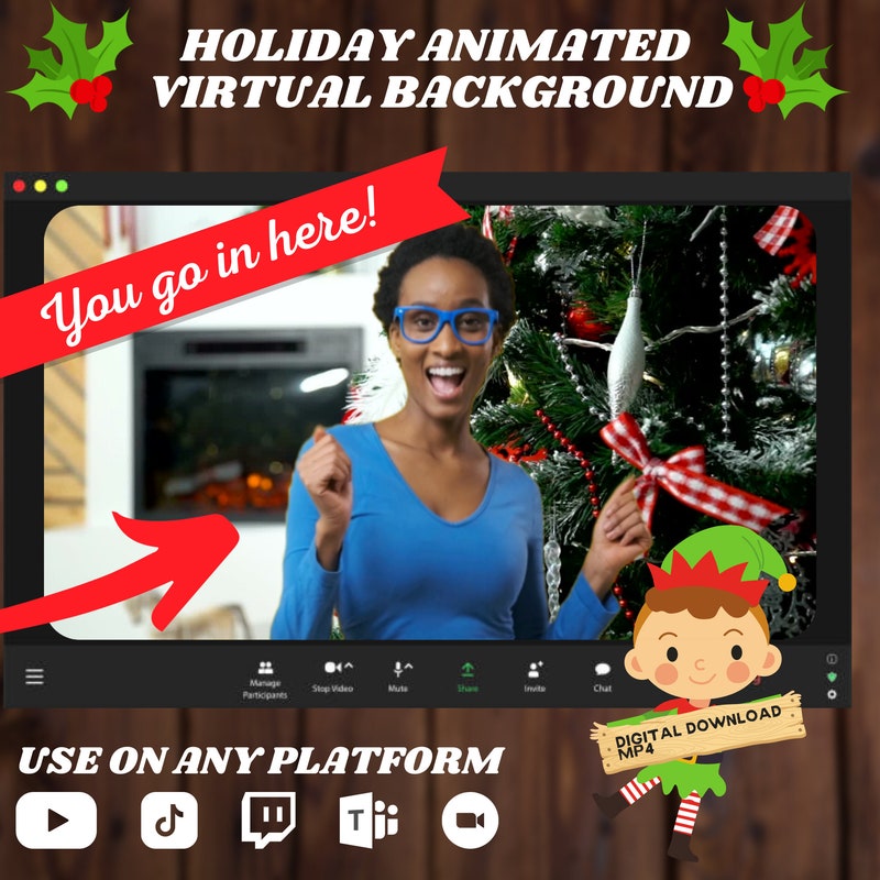 Fun Zoom Background - Etsy