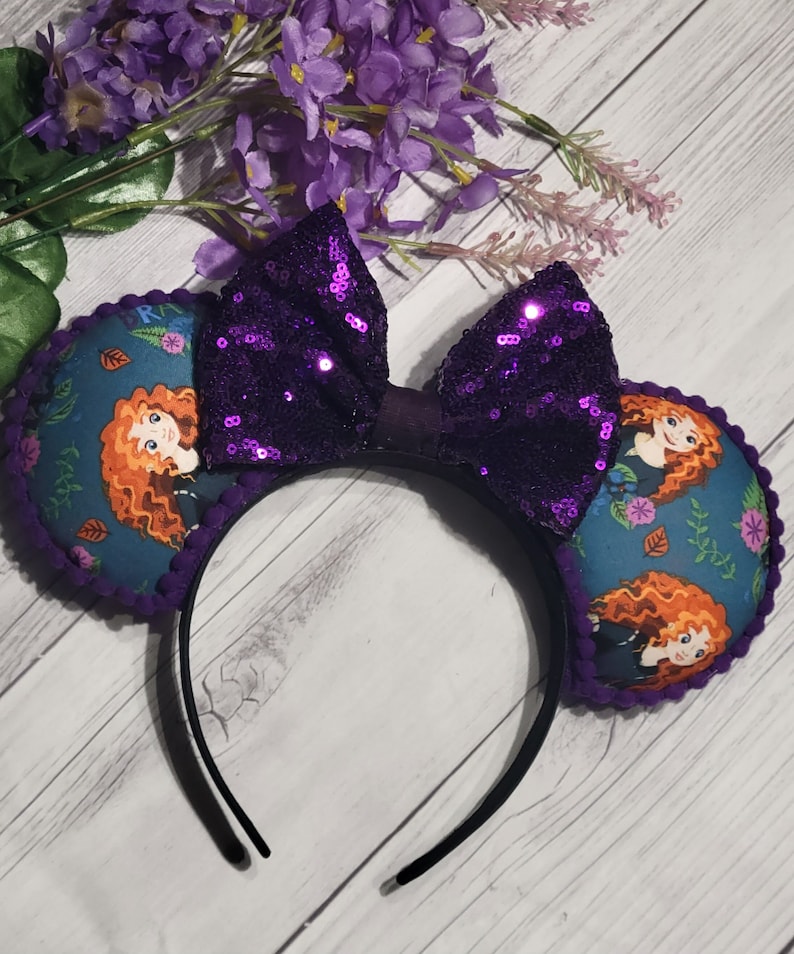 Brave Merida Mouse Ears Handmade - Etsy