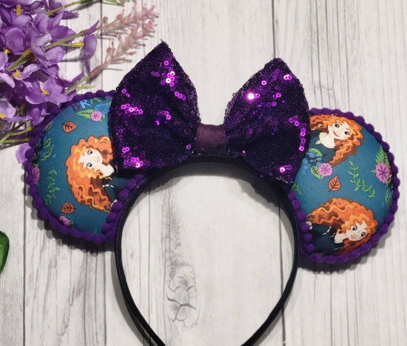 Brave Merida Mouse Ears Handmade - Etsy