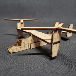 V-22 Osprey Wooden Model Kit - Etsy