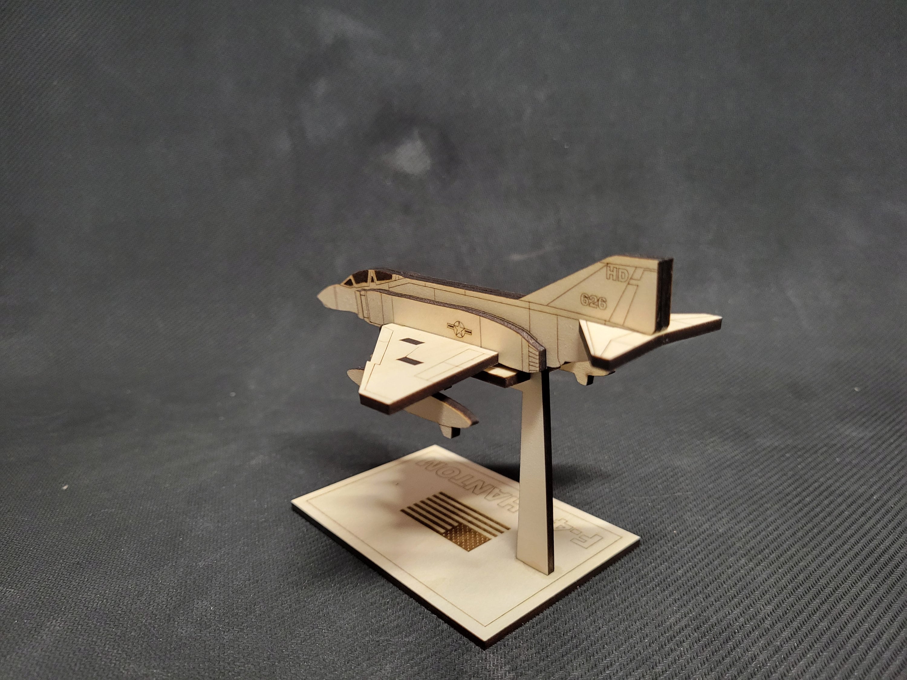 F-4 Phantom Wood Model Kit - Etsy