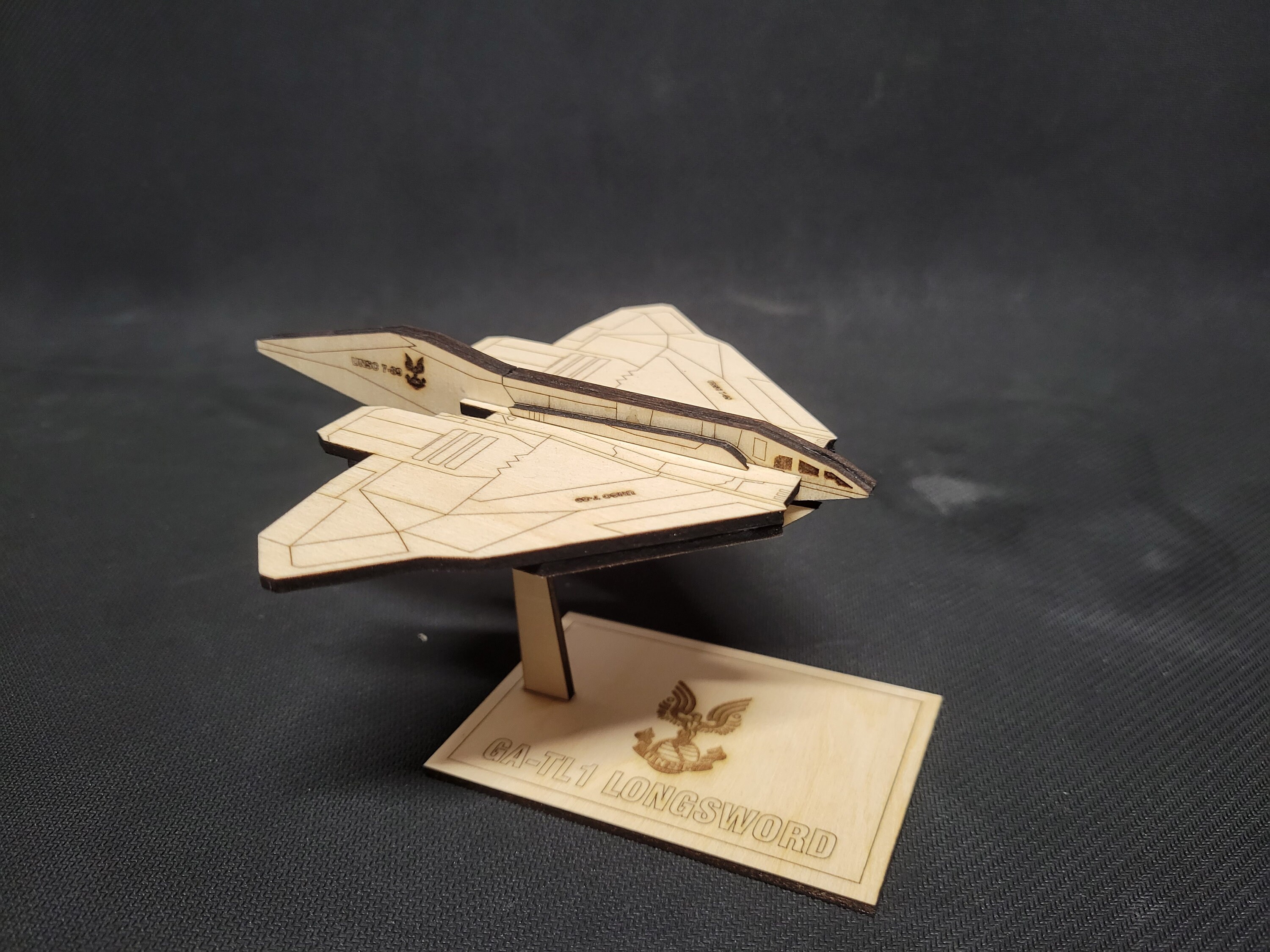 Halo Longsword Wood Model Kit - Etsy