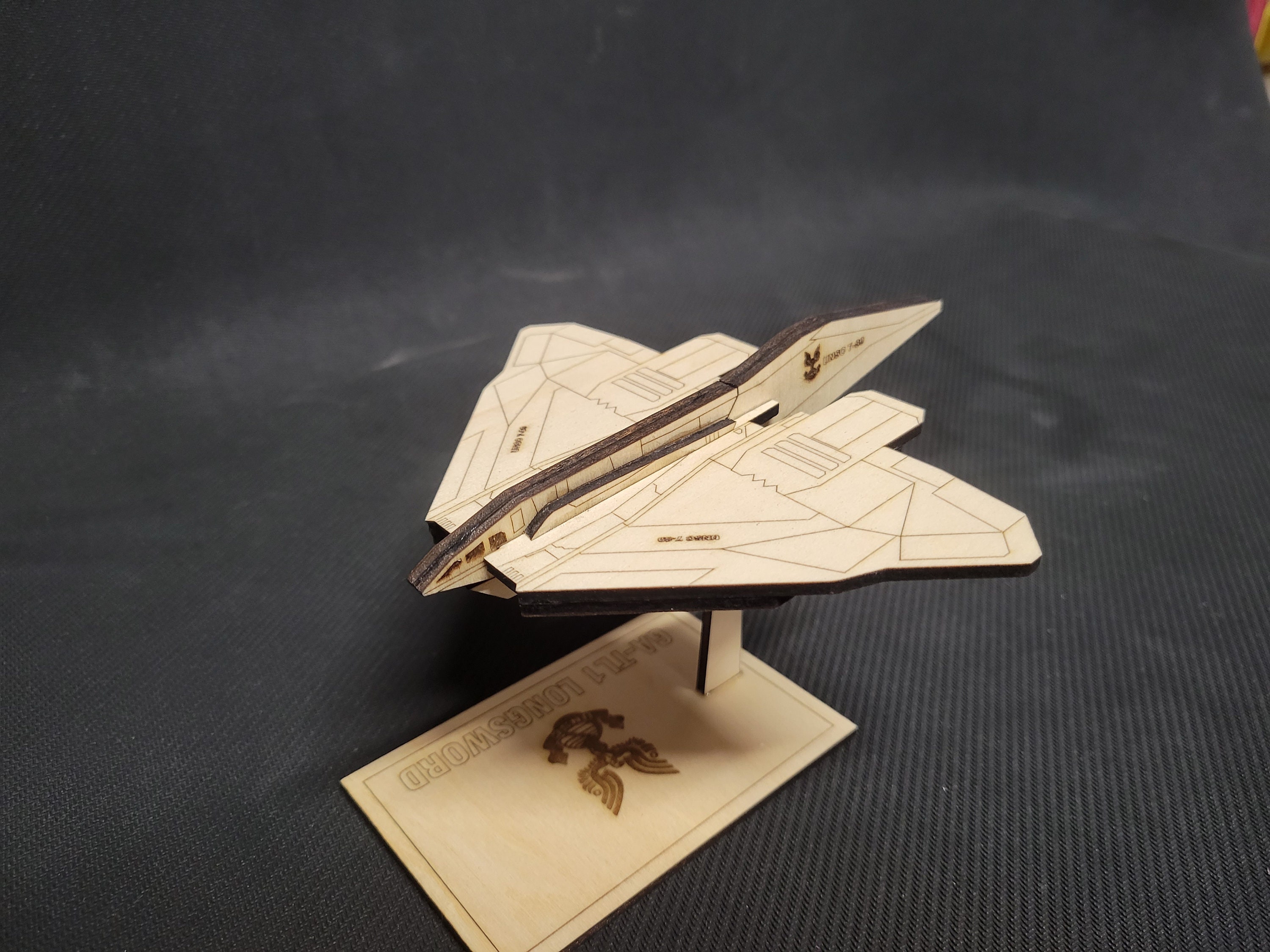 Halo Longsword Wood Model Kit - Etsy