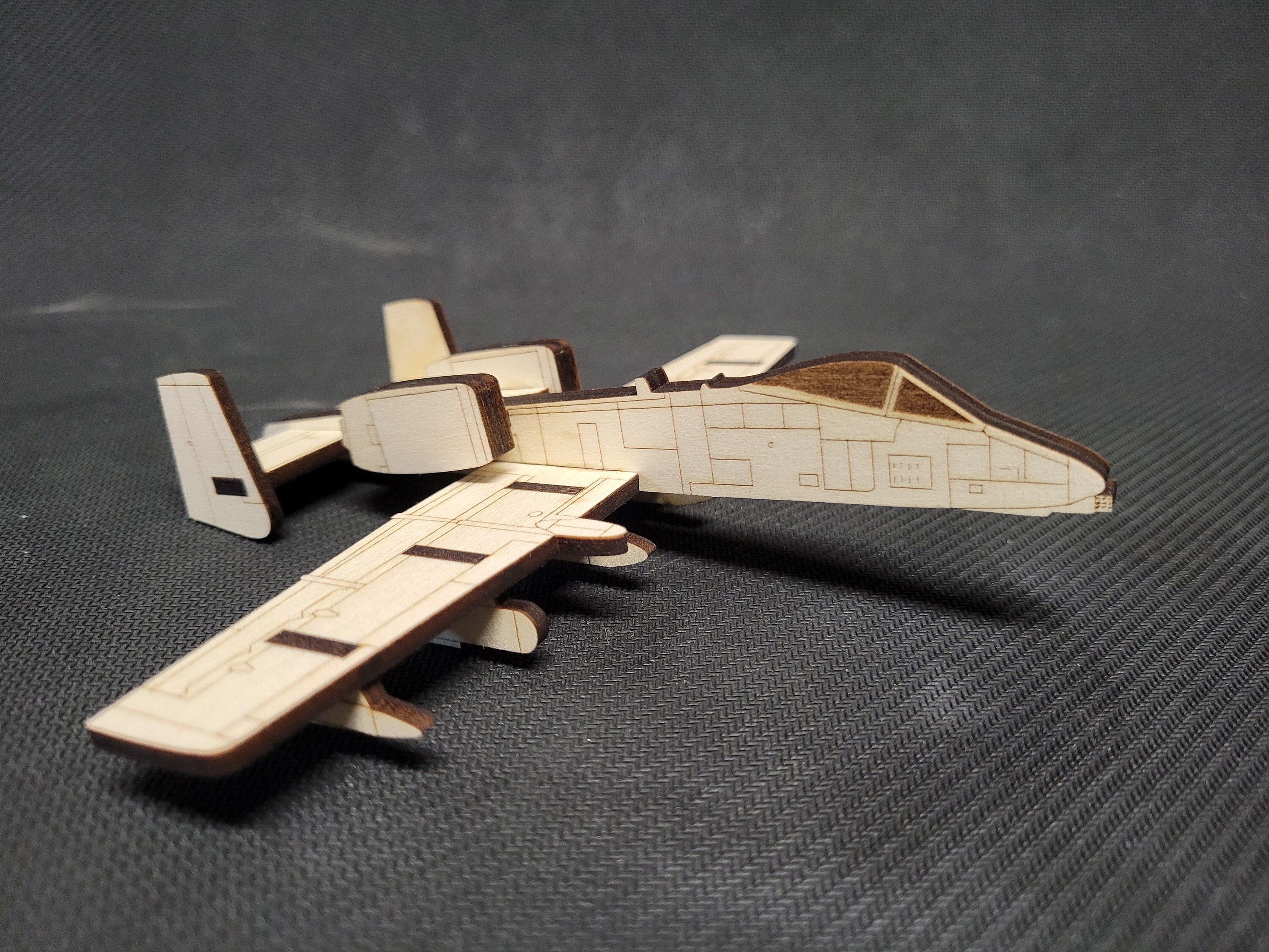 A-10 Warthog Wood Model Kit - Etsy